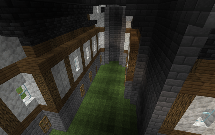 Minecraft Medieval Mansion Made By BigTonyMC With No Interior ...
