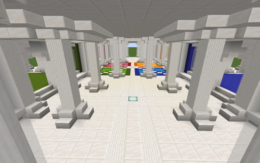 Rainbow Tower | Minecraft Tower #20364
