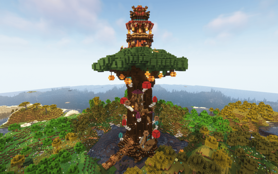 Witch's Tree House | Minecraft House and Shop #20412