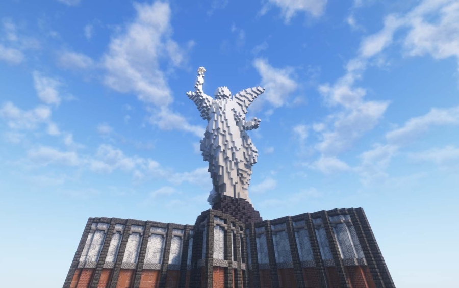 Guardian Angel Statue, creation #20581