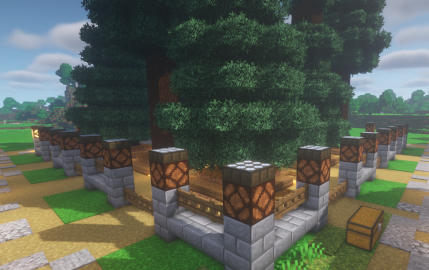 Large Spruce Tree Farm | Minecraft Miscellaneous Build #21068