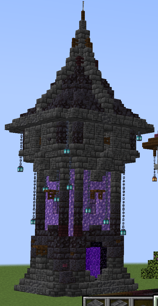 Dark Wizard Tower | Minecraft Tower #21198