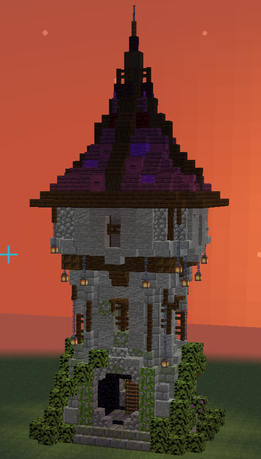 Whimsical Wizard Tower | Minecraft Tower #21199