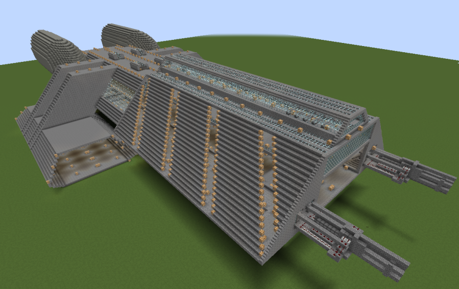 Base Ship | Minecraft Flying Machine #21390