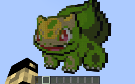 pokemon schematic 1 (shiny) | Minecraft Pixel Art #21431