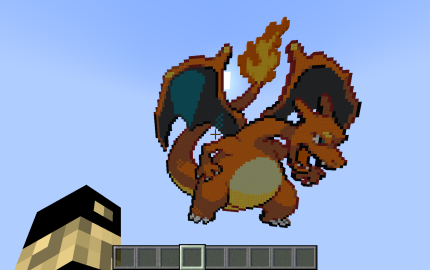 pokemon schematic 6 | Minecraft Pixel Art #21454