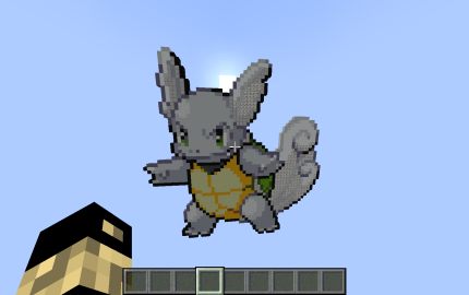 pokemon schematic 8 (shiny) | Minecraft Pixel Art #21457