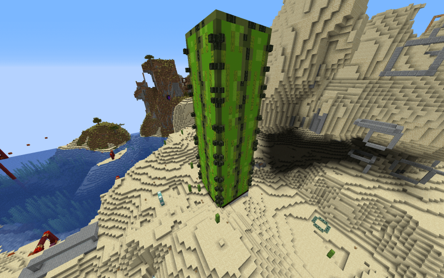 Large cactus statue, creation #21554