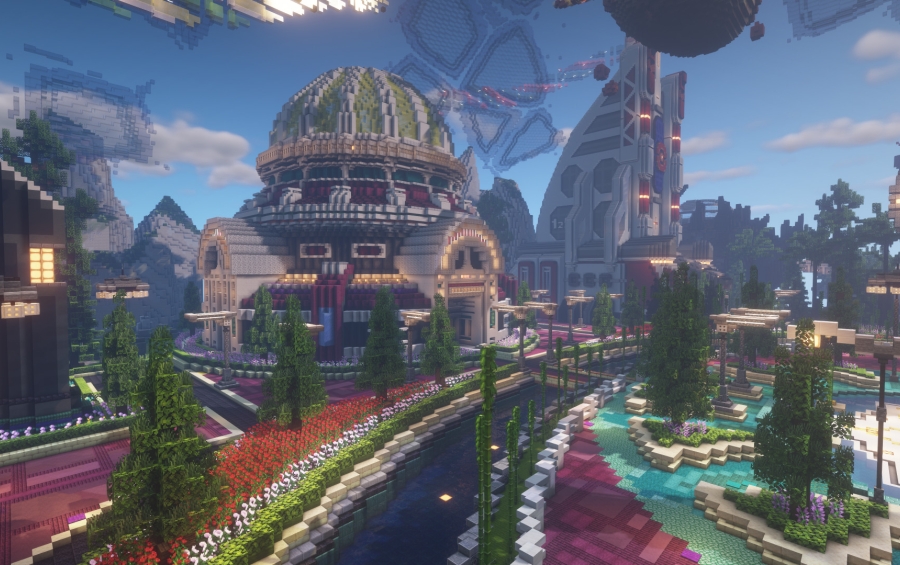 Futuristic Pixelmon Spawn | Minecraft Town #21765