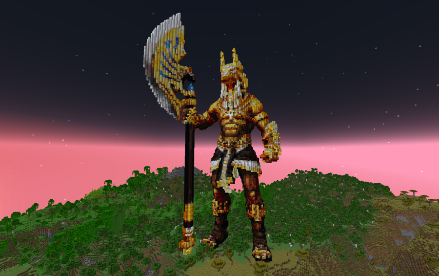 Minecraft Anubis Statue, creation #21872