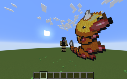 Weedle pokemon pixel art | Minecraft Pixel Art #21920