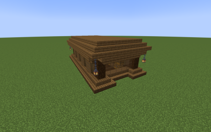 Spruce Mini Storage | Minecraft House and Shop #21998