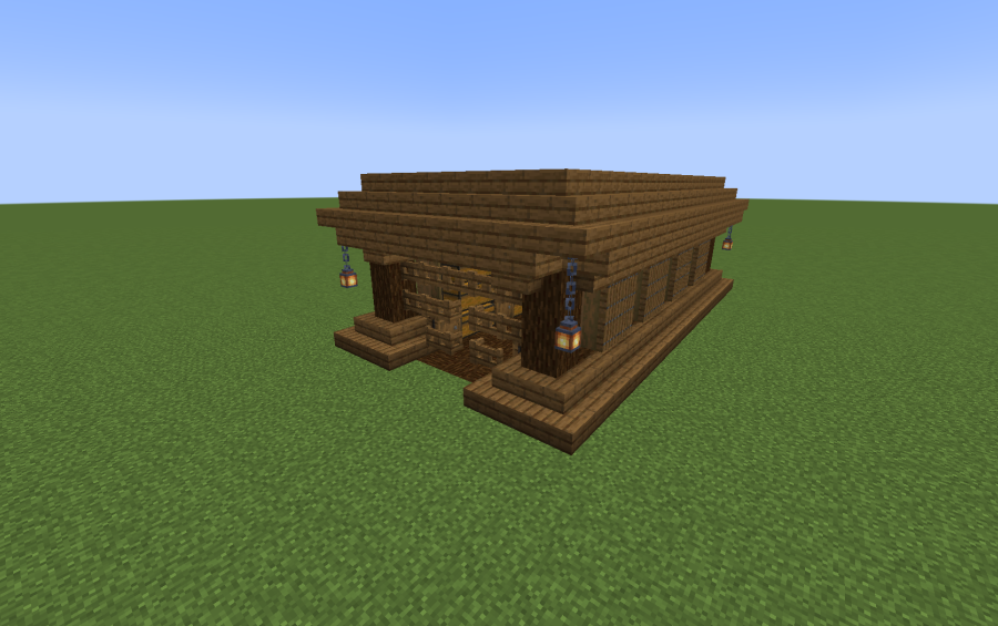 Spruce Mini Storage | Minecraft House and Shop #21998