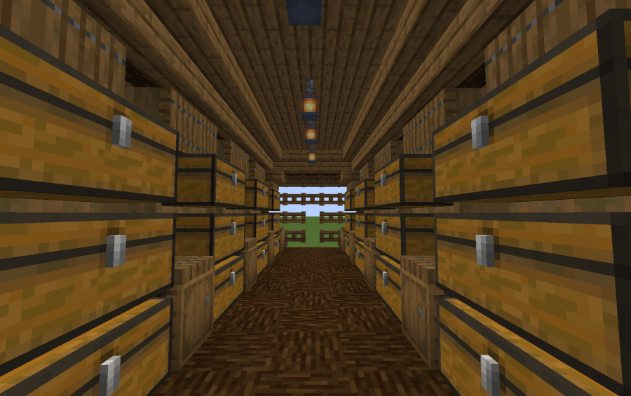 Spruce Mini Storage | Minecraft House and Shop #21998