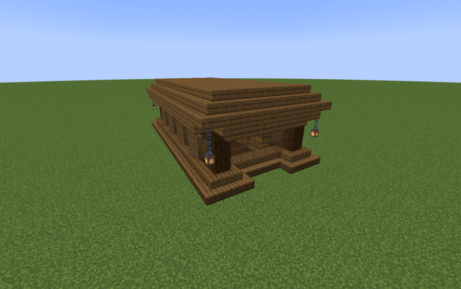 Spruce Mini Storage | Minecraft House and Shop #21998