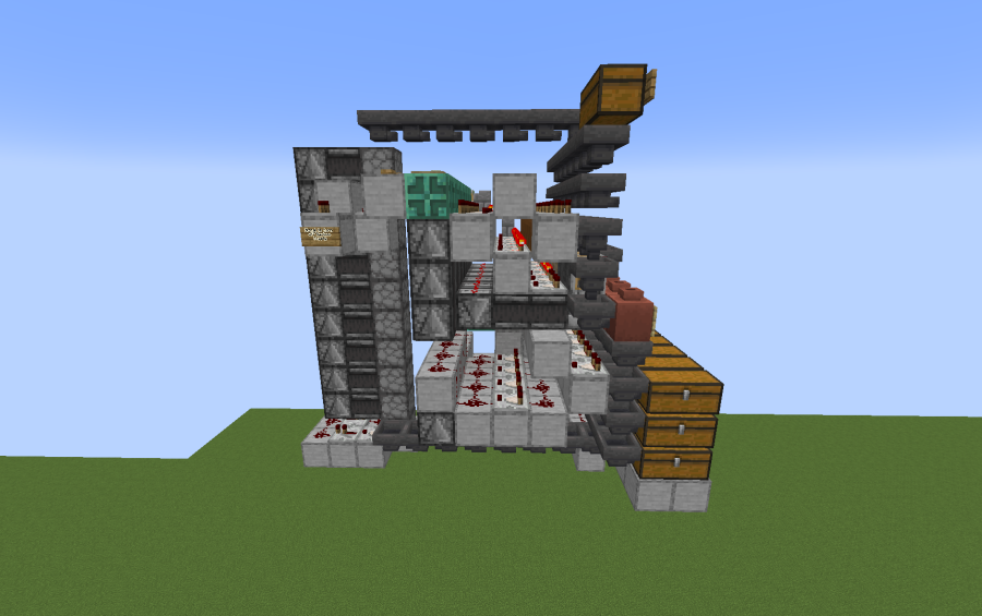 Tileable Bamboo Block/Wood Product Autocrafter, creation #22139