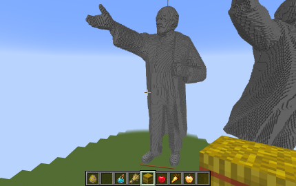 Lenin Statue | Minecraft Miscellaneous Build #22185
