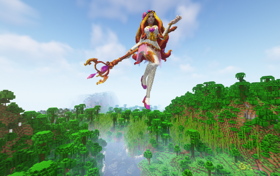 Minecraft Aphrodite Statue | Minecraft Miscellaneous Build #22187