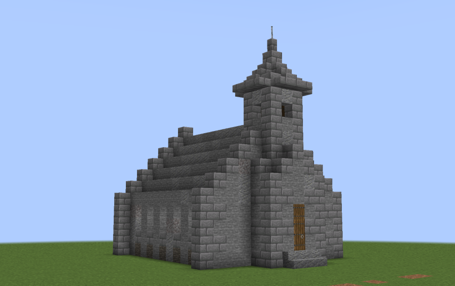 Small Gray Church, creation #22249