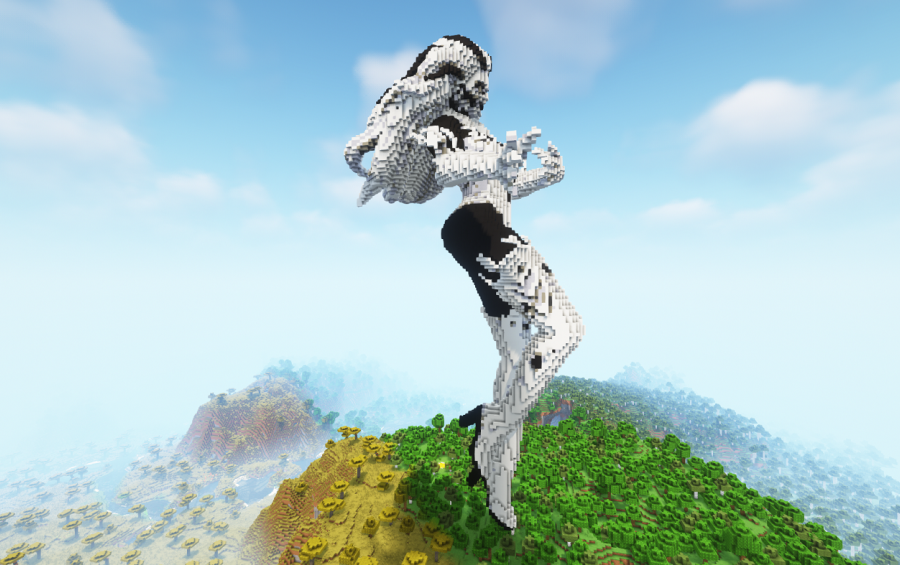 Minecraft Silver Banshee Statue | Minecraft Miscellaneous Build #22870