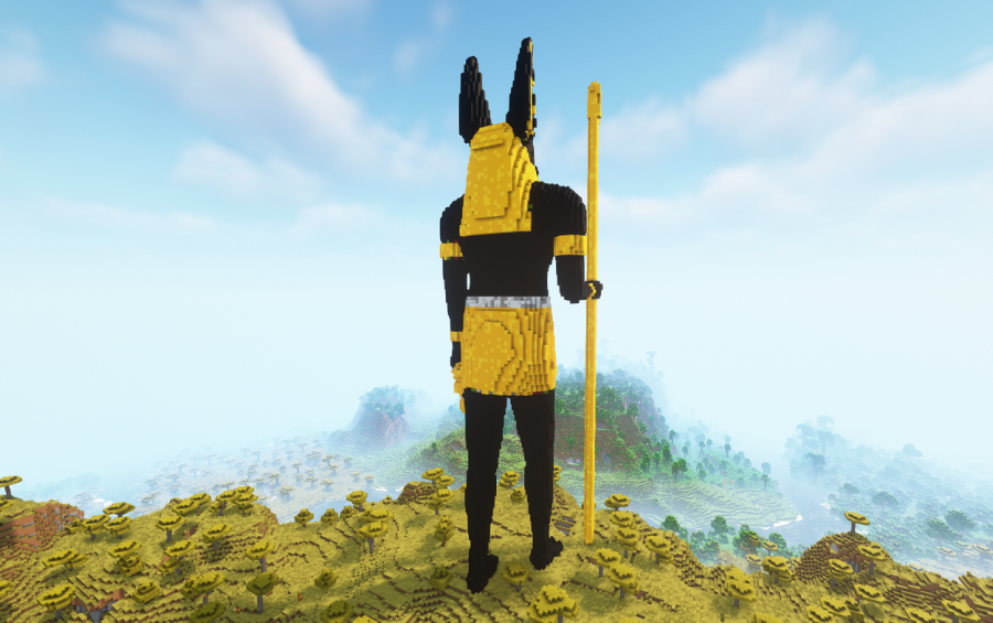 Minecraft Egyptian Anubis Statue Free | Minecraft Miscellaneous Build ...