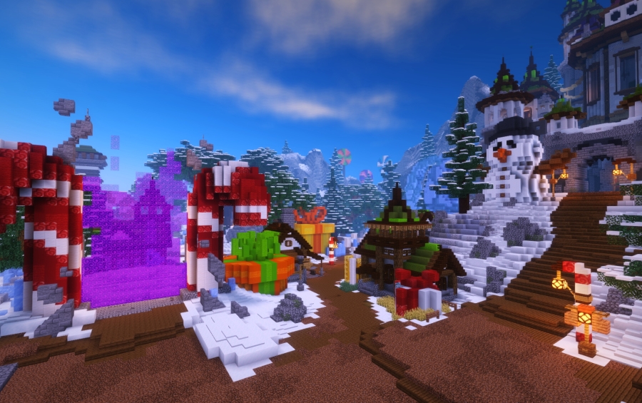Winter Survival Castle | Minecraft Miscellaneous Build #23055