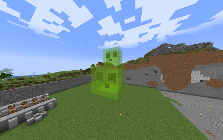 SLIME STATUE FOR LITEMATIC, creation #23290