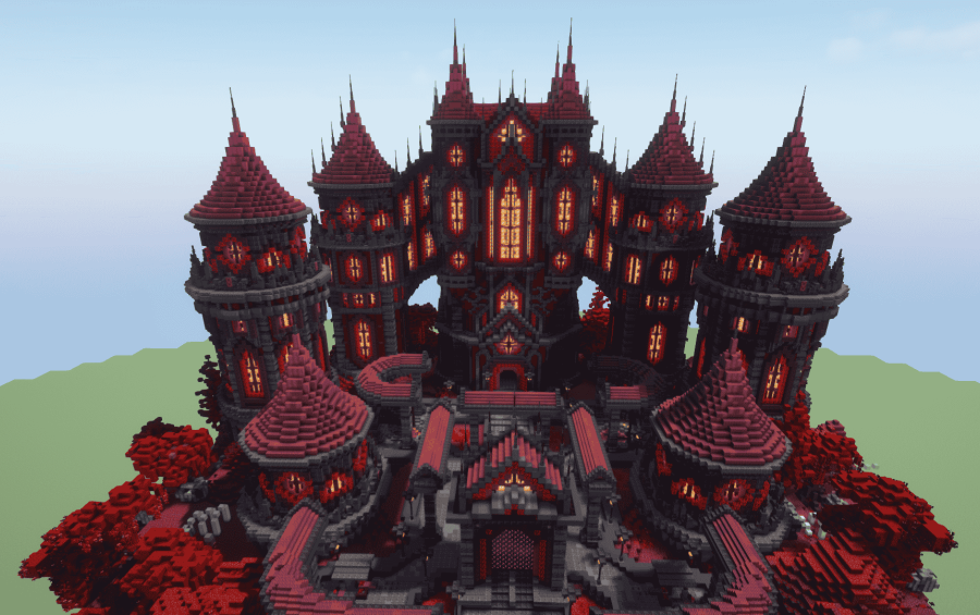 Spawn - Nether Castle - 250x250 size, creation #23377