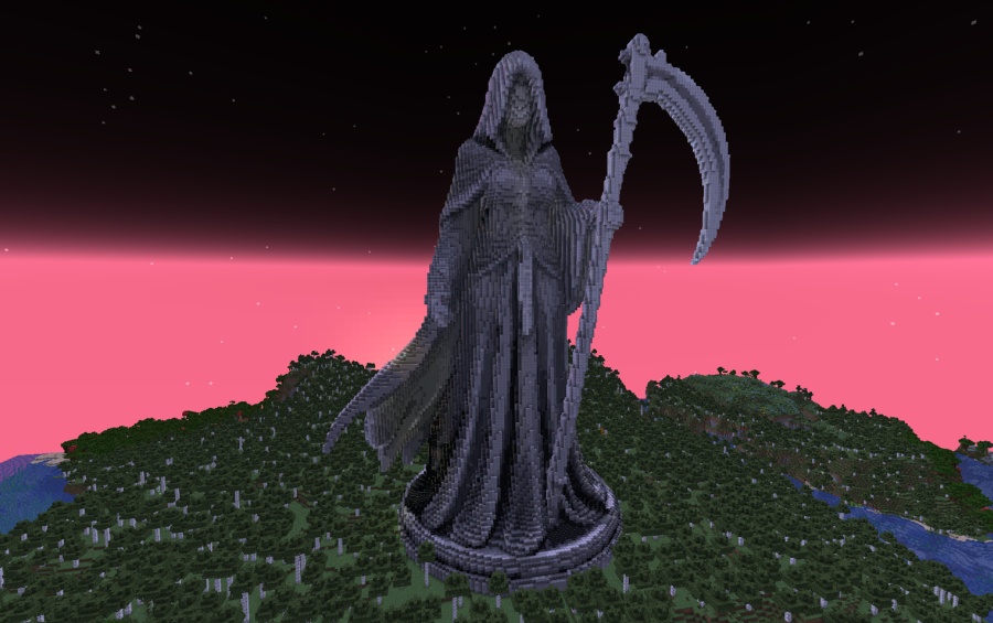 Minecraft Death Reaper Statue | Minecraft Miscellaneous Build #23565
