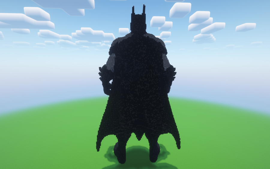 Minecraft Batman Statue | Minecraft Miscellaneous #23742