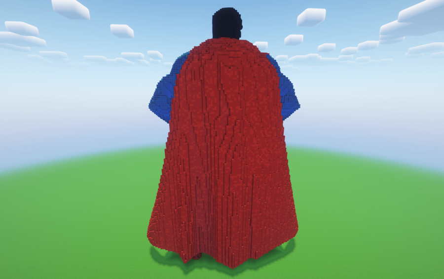 Minecraft SuperMan Statue | Minecraft Miscellaneous Build #23744