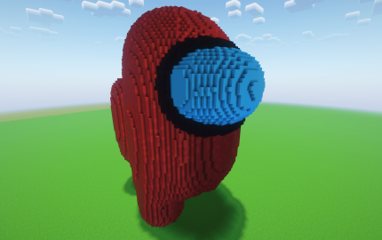 Minecraft Among Us Statue | Minecraft Miscellaneous Build #23761