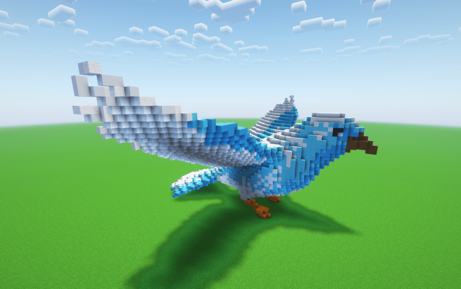 Minecraft Bird Statue ( FREE ) | Minecraft Miscellaneous Build #24113