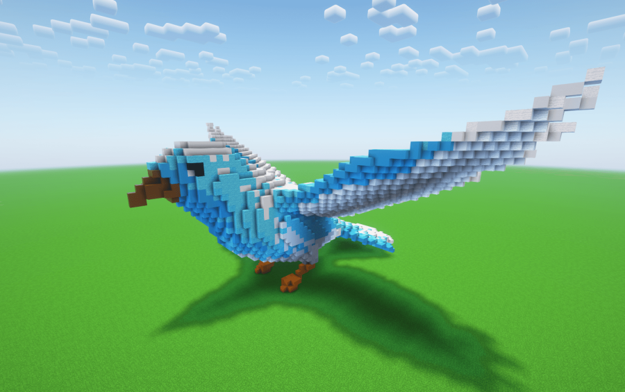 Minecraft Bird Statue ( FREE ) | Minecraft Miscellaneous Build #24113