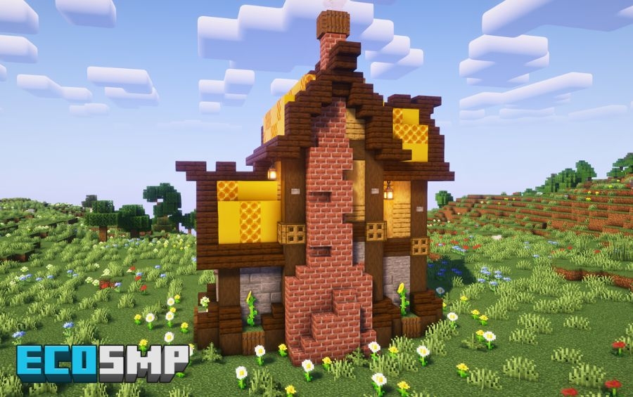 🍯🍃 Honeydew Homestead (Small Fantasy House) | Minecraft House and Shop ...