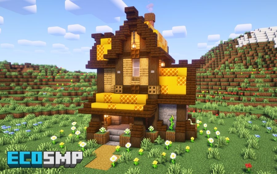 🍯🍃 Honeydew Homestead (Small Fantasy House) | Minecraft House and Shop ...