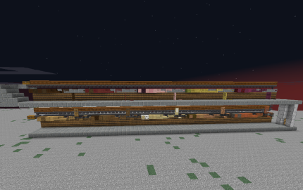 Automatic storage system | Minecraft Redstone Build #24283