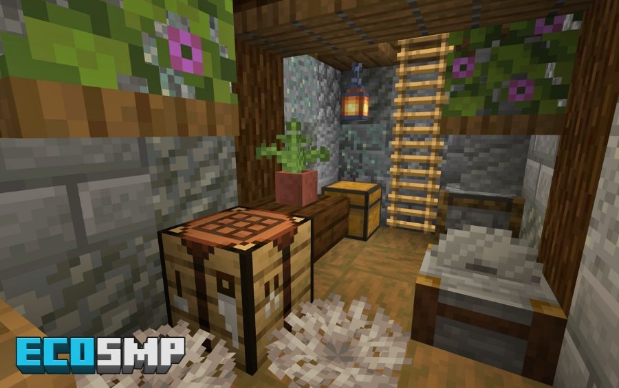 🌲 Timbered Hearth (Medieval House) | Minecraft House and Shop #24359