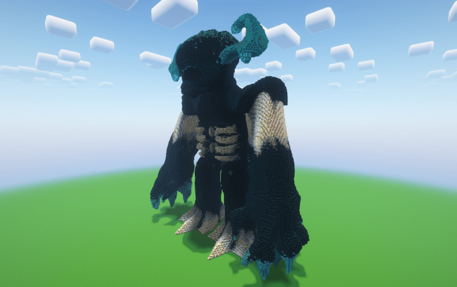 Minecraft Warden Statue, creation #24594