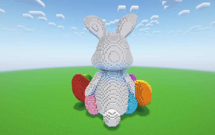 Minecraft Easter Bunny 6 Statue | Minecraft Miscellaneous Build #24671