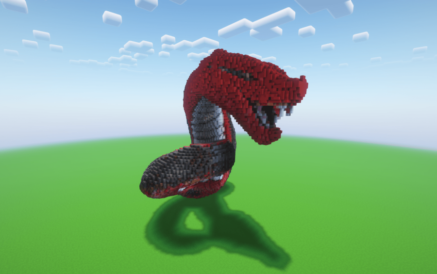 Minecraft Snake Statue ( FREE ), creation #24673