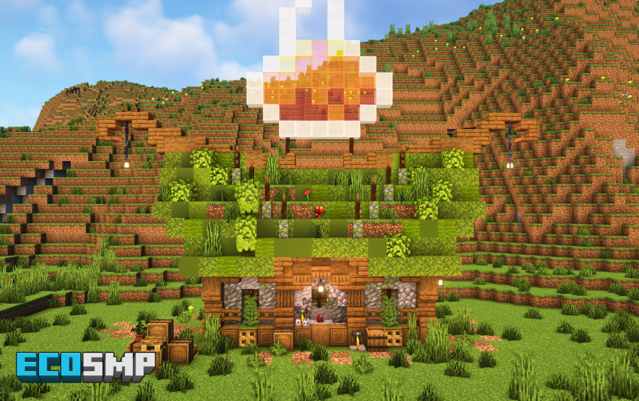 🔮 Leaf & Lumen Potion Hut, creation #24731