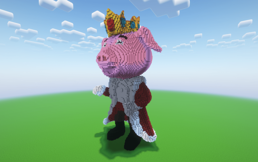 Minecraft Technoblade Statue ( FREE ), creation #24845