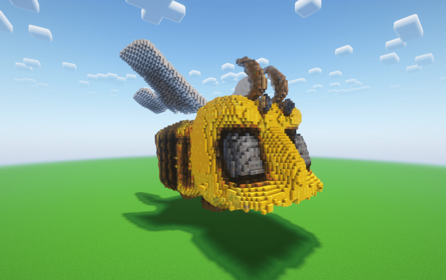 Minecraft Bee Statue ( FREE ) | Minecraft Miscellaneous Build #24966