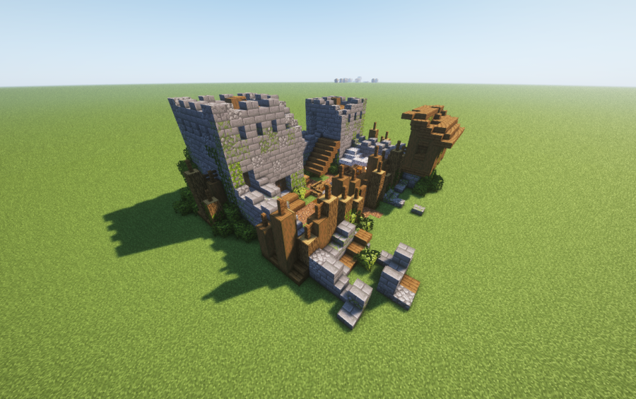 Stoneshard bandit fortress | Minecraft Castle #25111