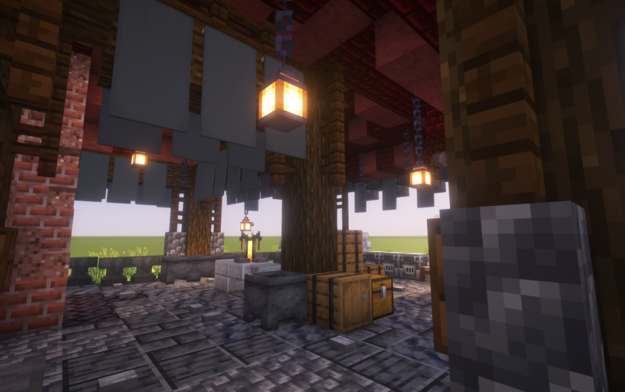 Medieval fantasy Blacksmith (Litematic), creation #25423