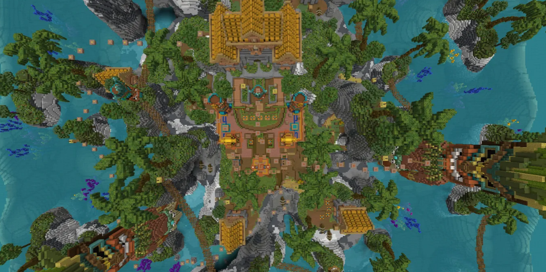🏝️Tiki Island🏝️ | Ancient Mayan Island | 1.21.X JAVA & BEDROCK ...
