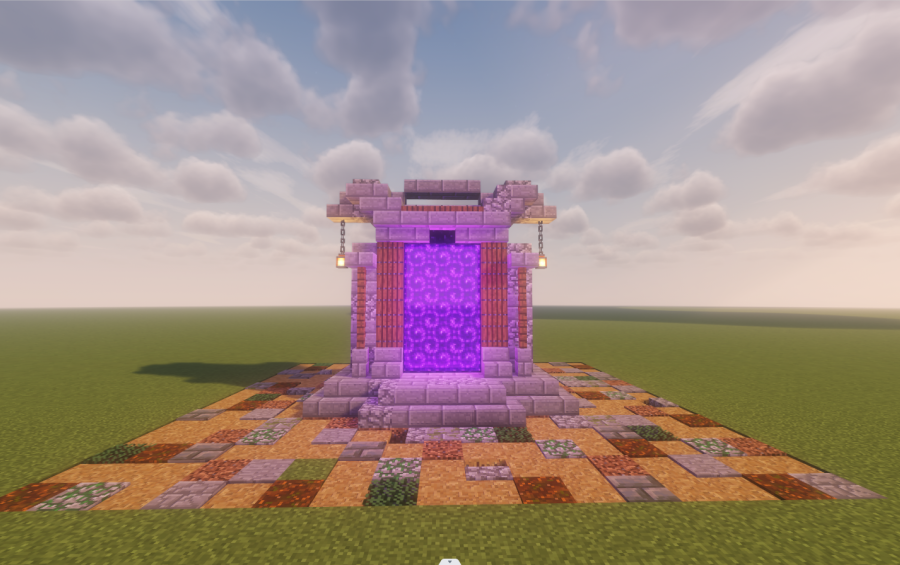 Decorative Nether Portal – Minecraft Schematic, creation #25487