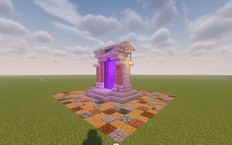 Decorative Nether Portal – Minecraft Schematic, creation #25487