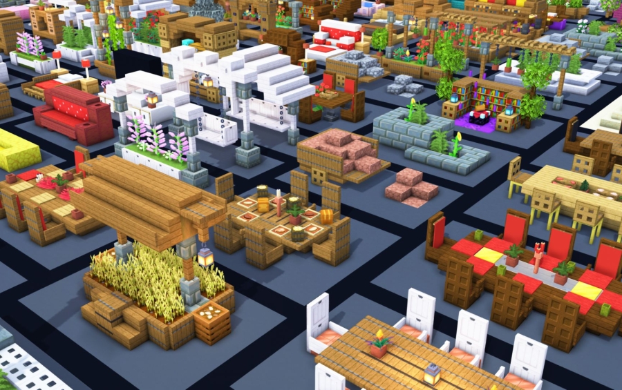 Creative World: 500+ Decoration Ideas | Minecraft Miscellaneous Build ...